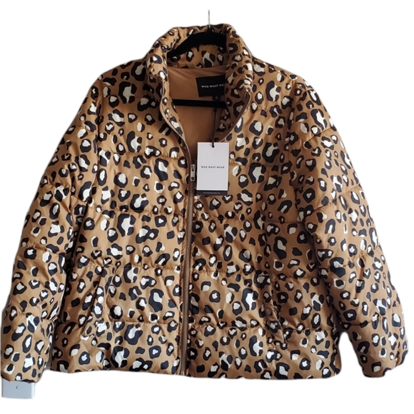 Who What Wear | Jackets & Coats | Who What Wear Womens Leopard Print ...